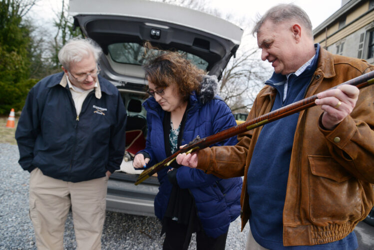 Baker Mansion gets back historic guns | News, Sports, Jobs - Altoona Mirror